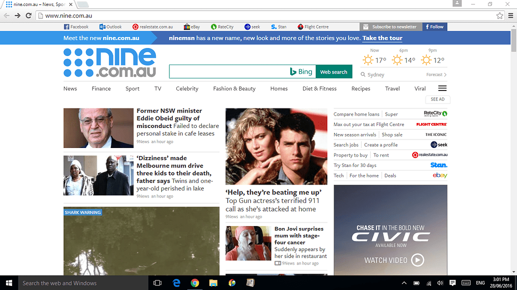 nine.com.au - Print and Online - Media Spy