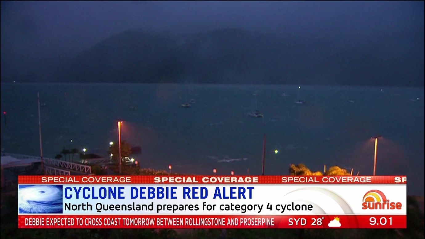 Cyclone Debbie - General News and Current Affairs Topics - Media Spy