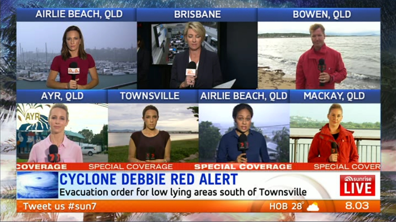 Cyclone Debbie - General News and Current Affairs Topics - Media Spy