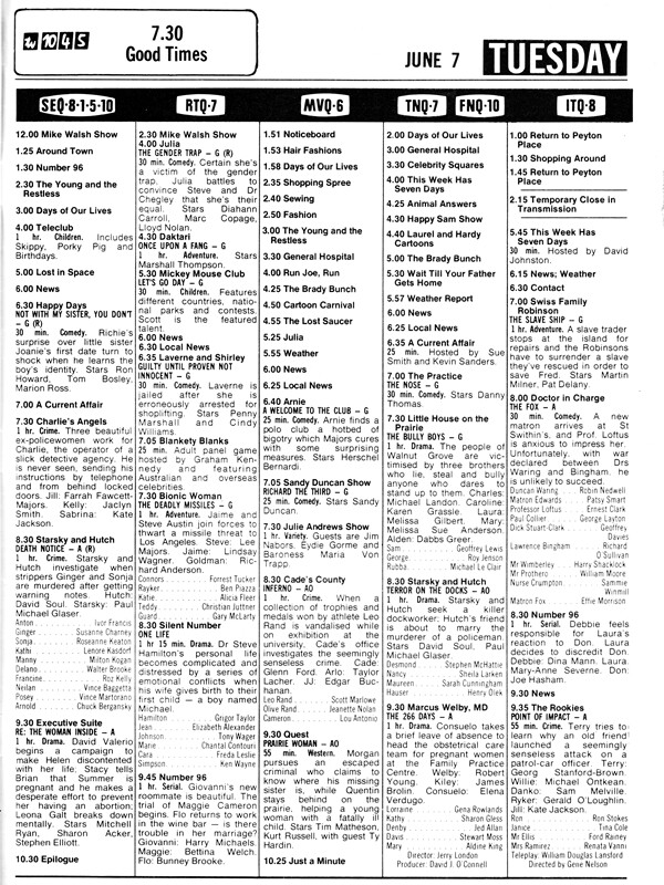 Classic TV Listings - Page 216 - TV History - Media Spy
