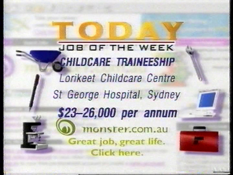 Today Show 2001 - Nine - Media Spy