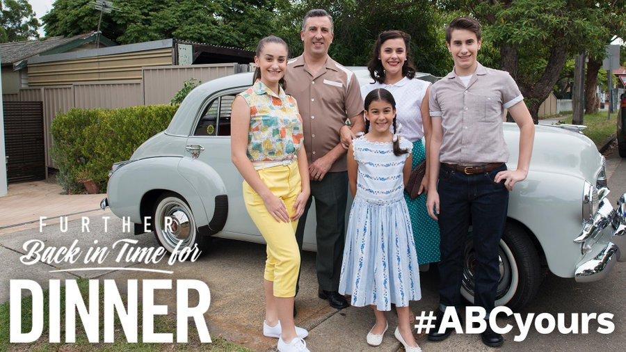 Back in Time for Dinner - ABC - Media Spy