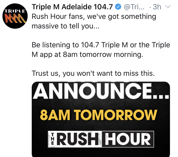 Triple M Network - Page 114 - Major Metropolitan Radio - Media Spy