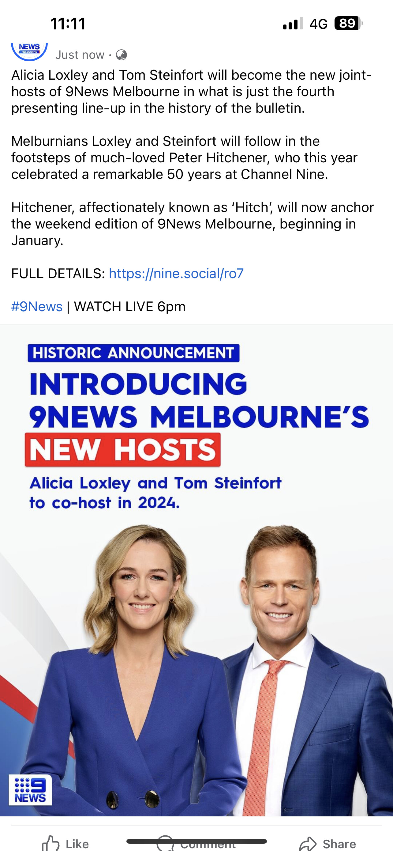 Nine News Presenters and Reporters (2020-Feb 2025) - Page 199 - Nine ...