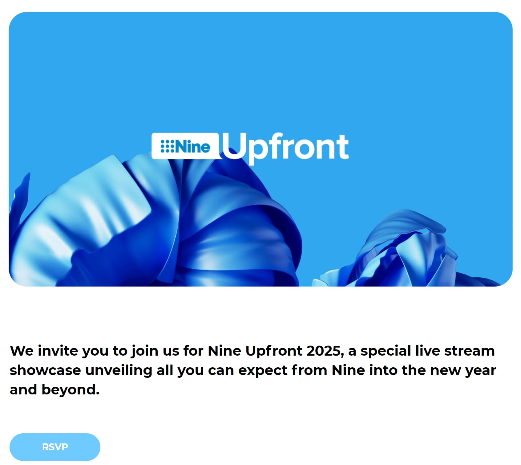 network upfronts 2025 dates