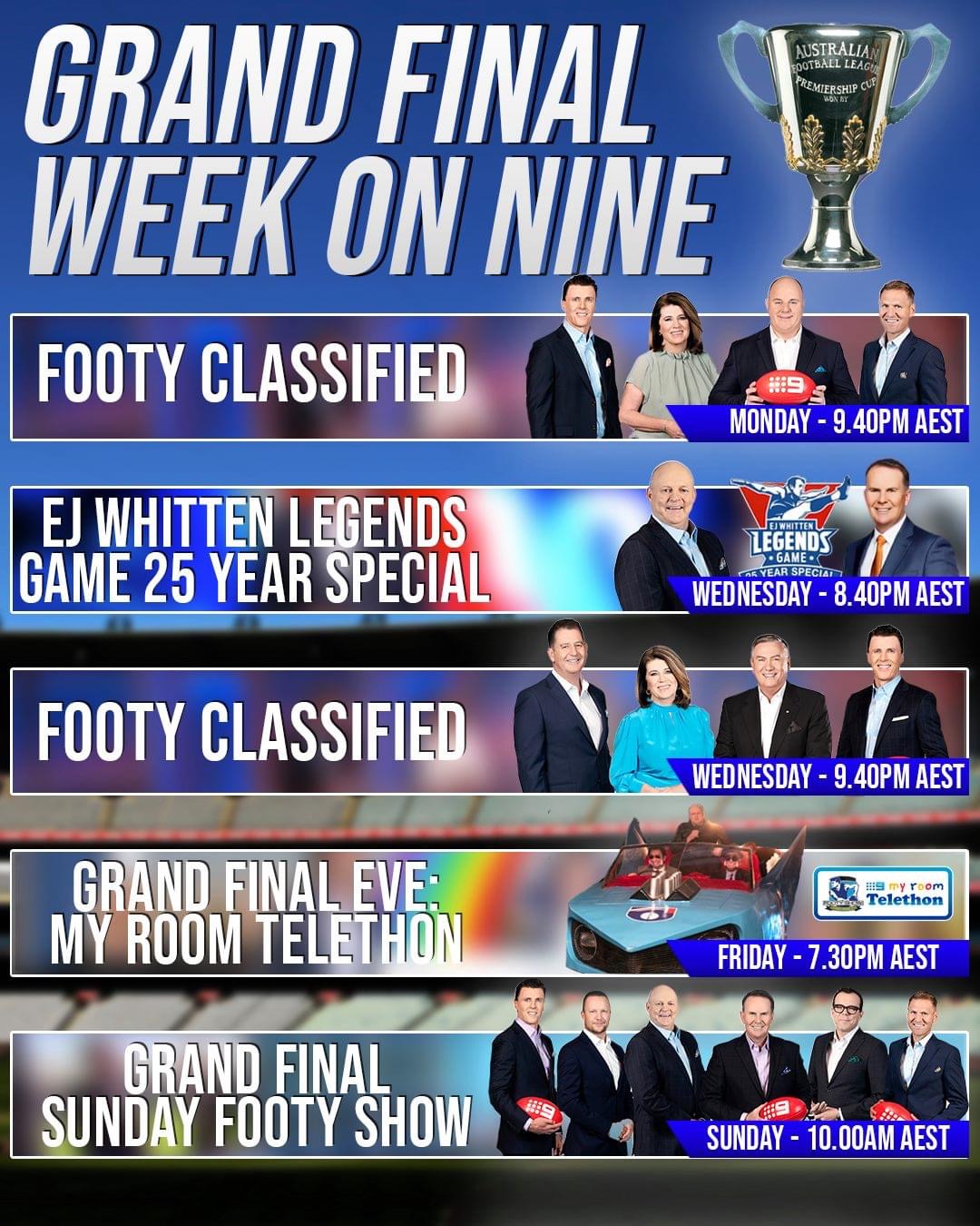 Footy Classified - Nine Network - Media Spy