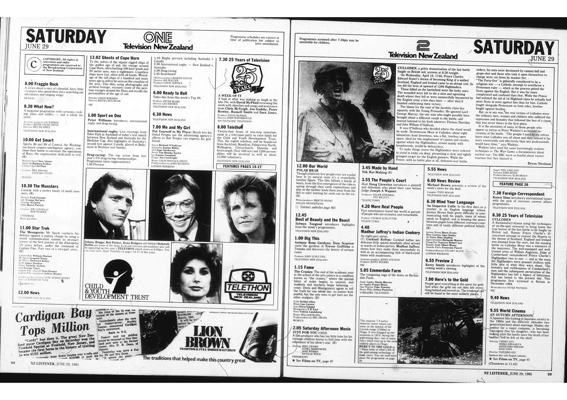 Classic NZ TV Listings - TV History - Media Spy