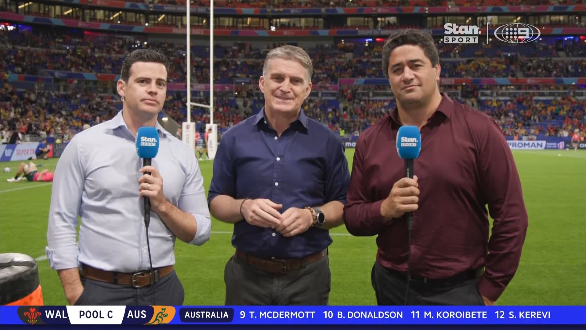 Nine/Stan Rugby Union Coverage - Page 30 - Nine Network - Media Spy