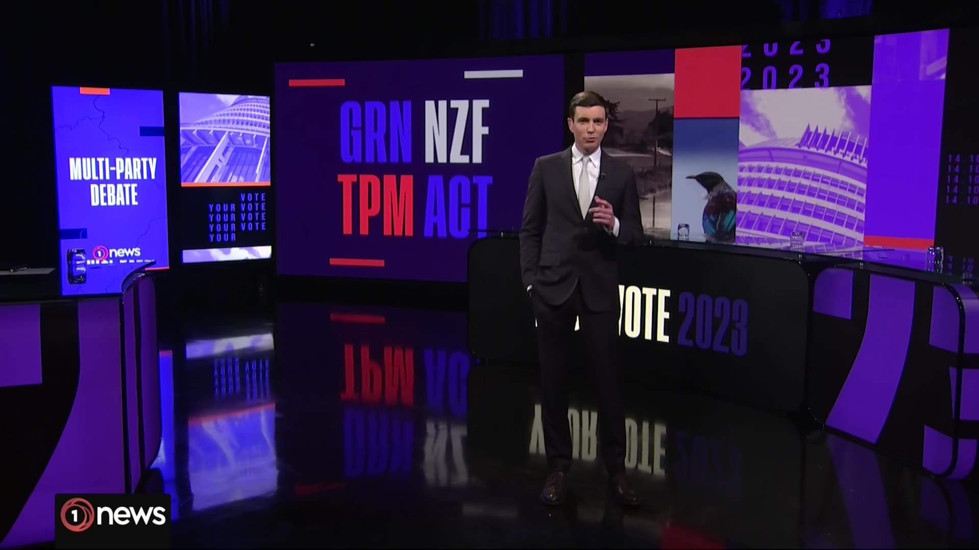 New Zealand Election 2023 - News Coverage - TV News and Current Affairs ...